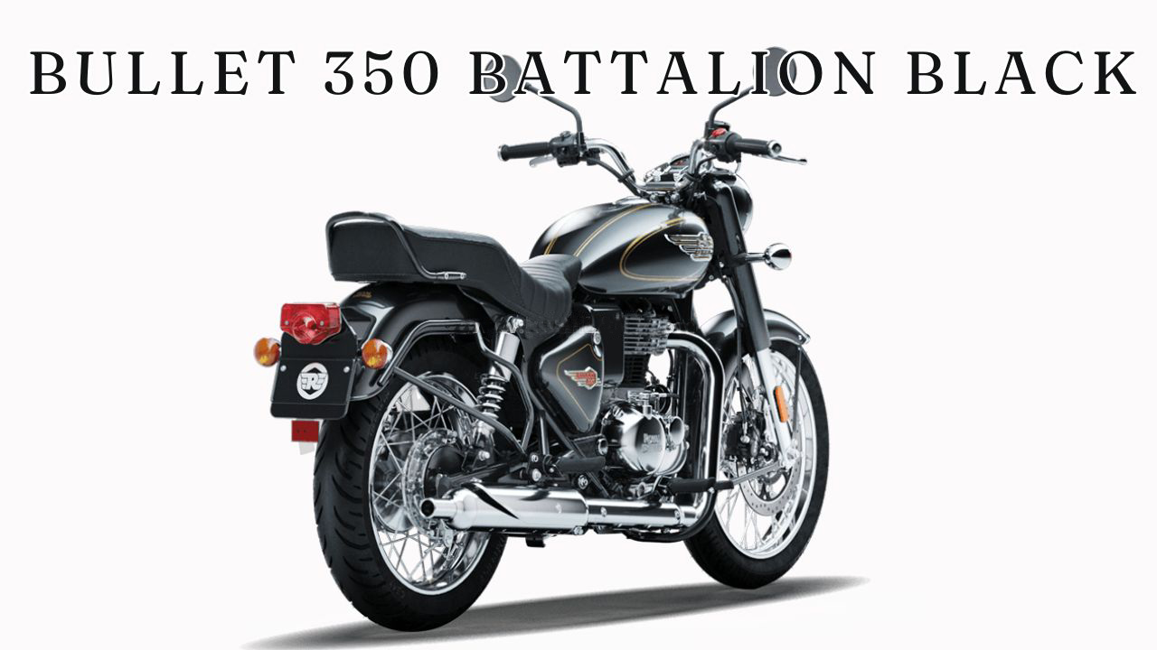 Royal Enfield Bullet 350 Battalion Black – Mais Retrô, Mais Estilo ...